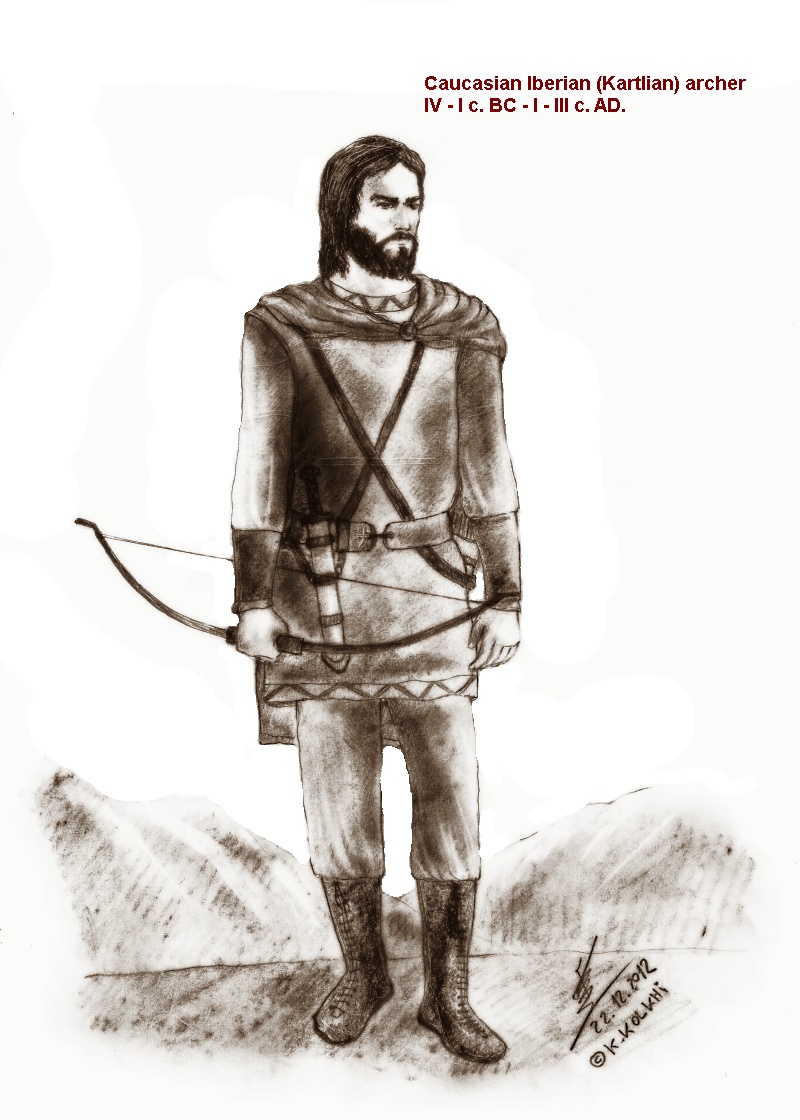 unit sketches for Kingdom of Kartli in the Rome TW II