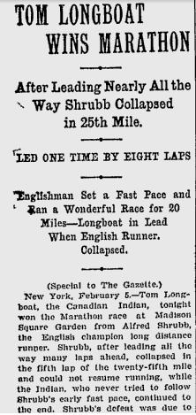 Go Feet: Friday Photos (5): Tom Longboat (1887-1949): Canadian First ...