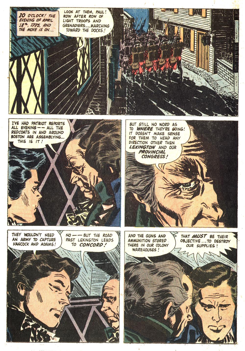 The ALEX TOTH archives: TOTH - FOUR COLOR COMICS 0822-Paul Revere's ...