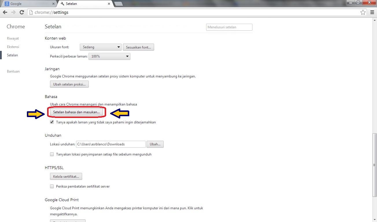 Cara Mengganti Bahasa di Google Chrome - Blog Kang Ahmed