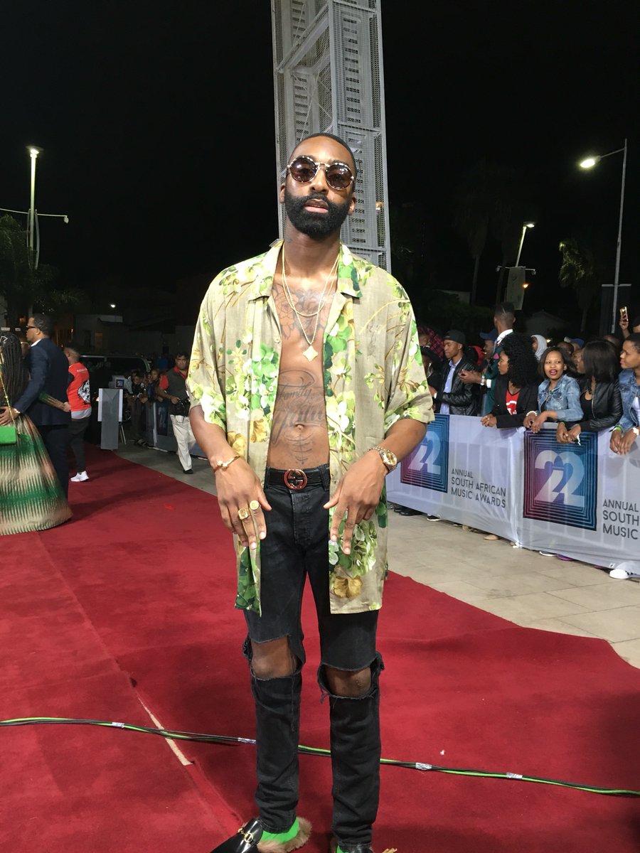 Ricky Rick @rikyrickworld rock a swag at #SAMA22 - The Edge Search