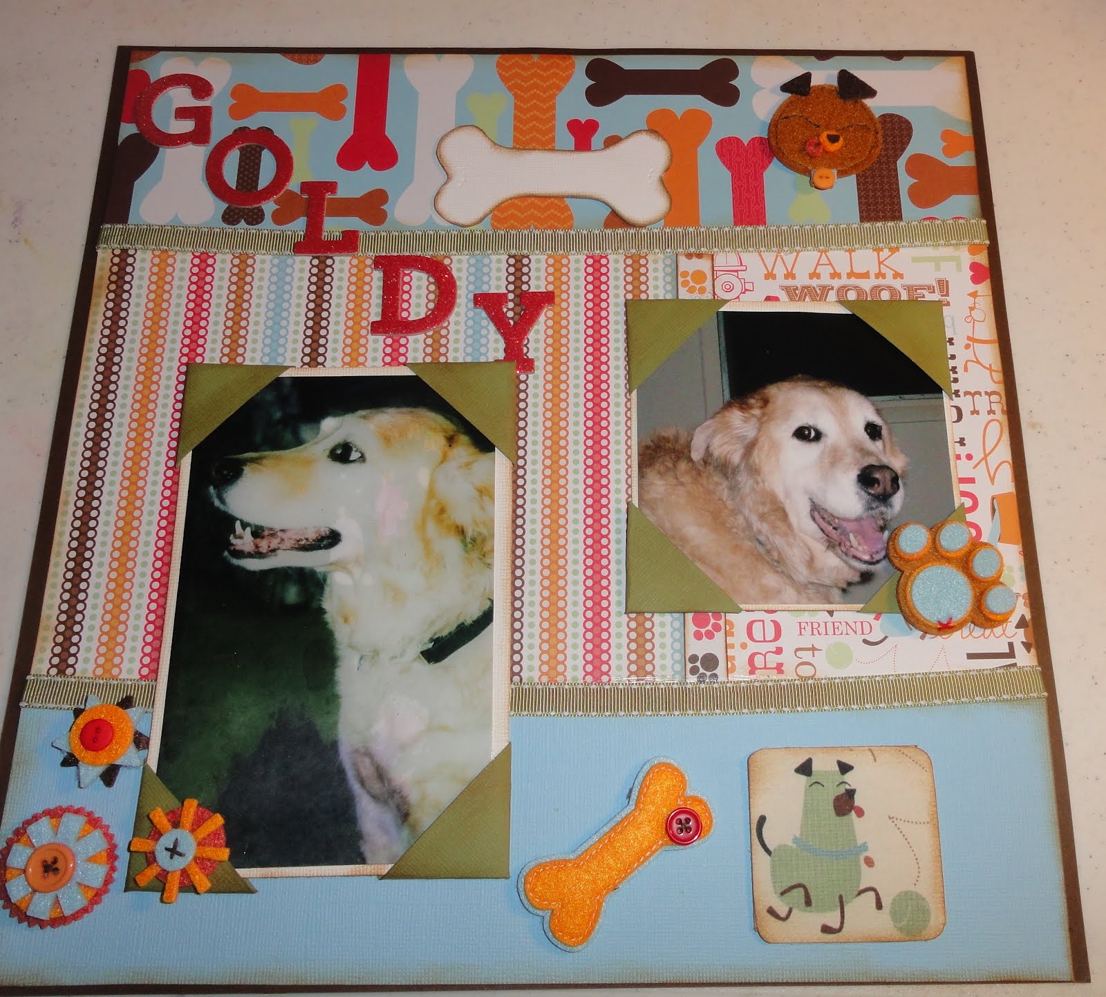 Feeding the Soul: Finished Scrapbook Pages
