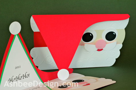 Homemade Santa Christmas Card Ideas