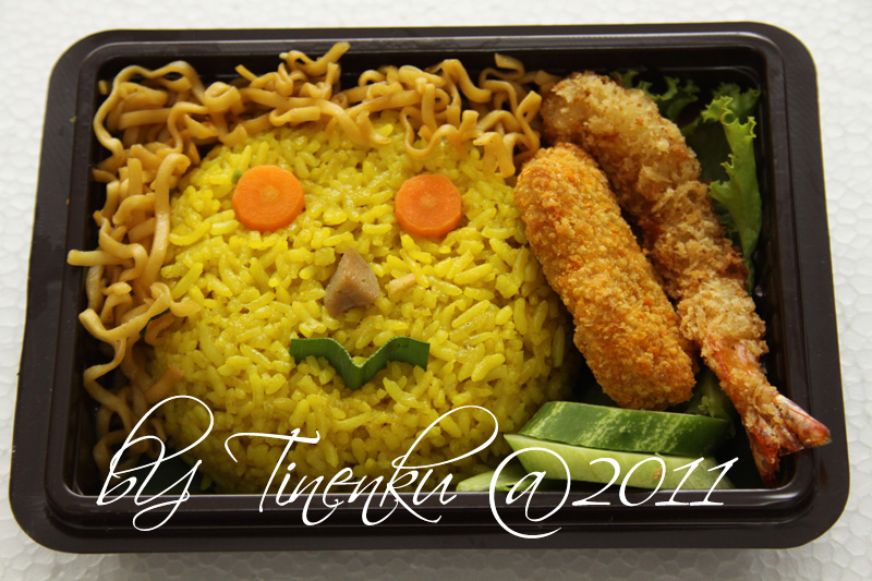 Tinenku: Nasi Kuning ala Bento milik Keisha