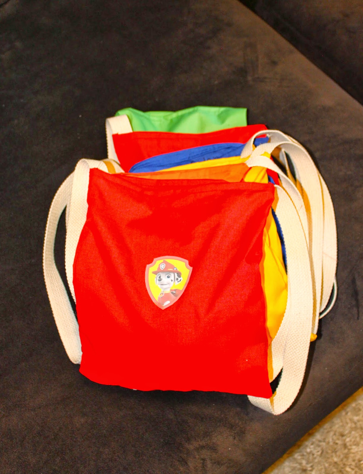 My Emiline. Living. Kids. Crafts.: Paw Patrol "Puppy Kit" Backpack Tutorial