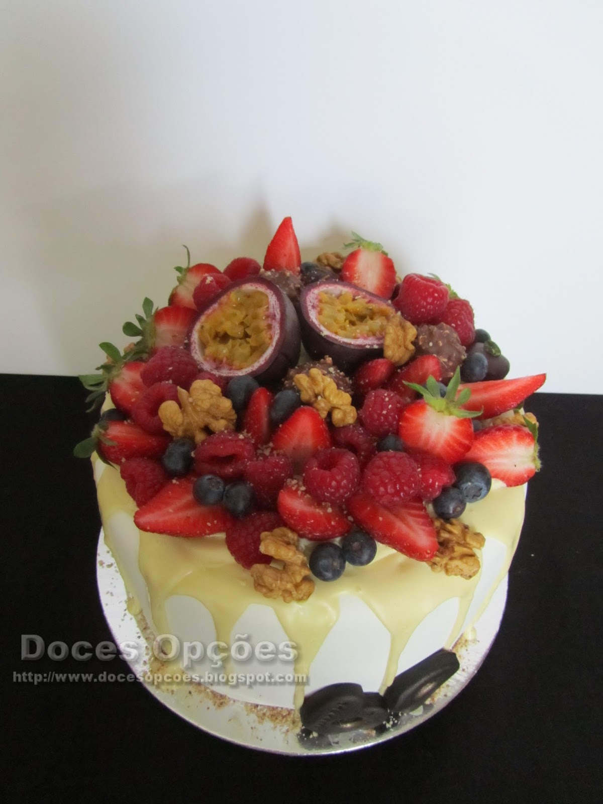 Doces Opções: Bolo de aniversário