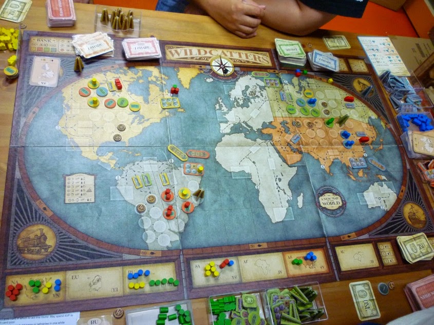 Hiew's Boardgame Blog: Wildcatters