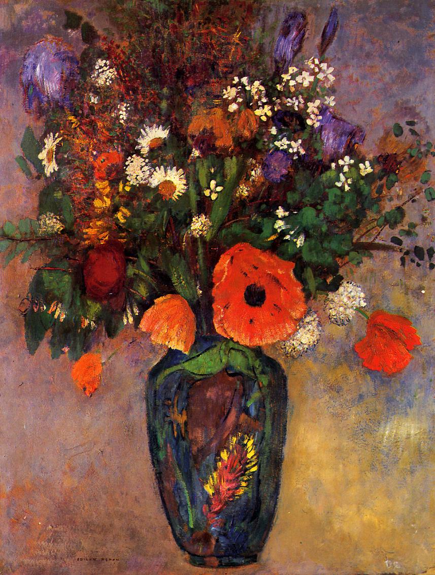 Odilon Redon (1840-1916) | Still Lifes | Tutt'Art@ | Pittura * Scultura ...