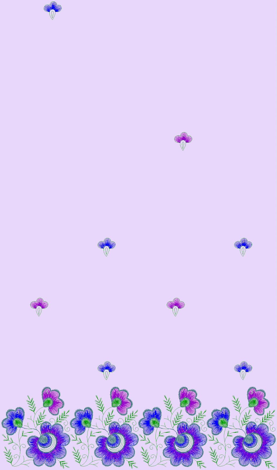 EmbDesignTube: Ethnic Sari Border Pallu Embroidery Designs