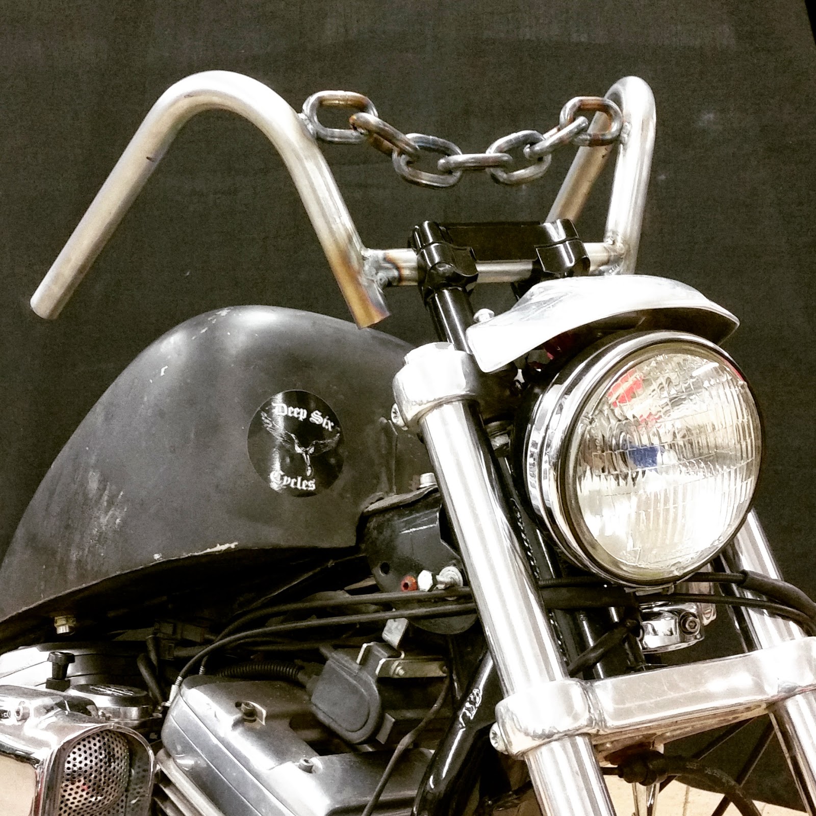 Deep Six Cycles: Chain Slinger Low Rise Pull Back Bars and more!