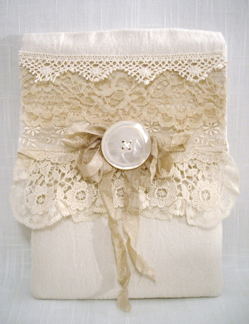 ~ The Feathered Nest ~: Beautiful layered lace...