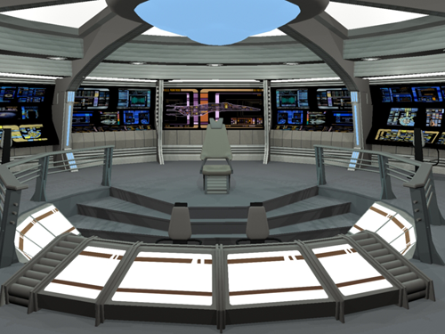 Captain's Blog: Jose Saramago: Prometheus Class Starship - NX Bridge Module