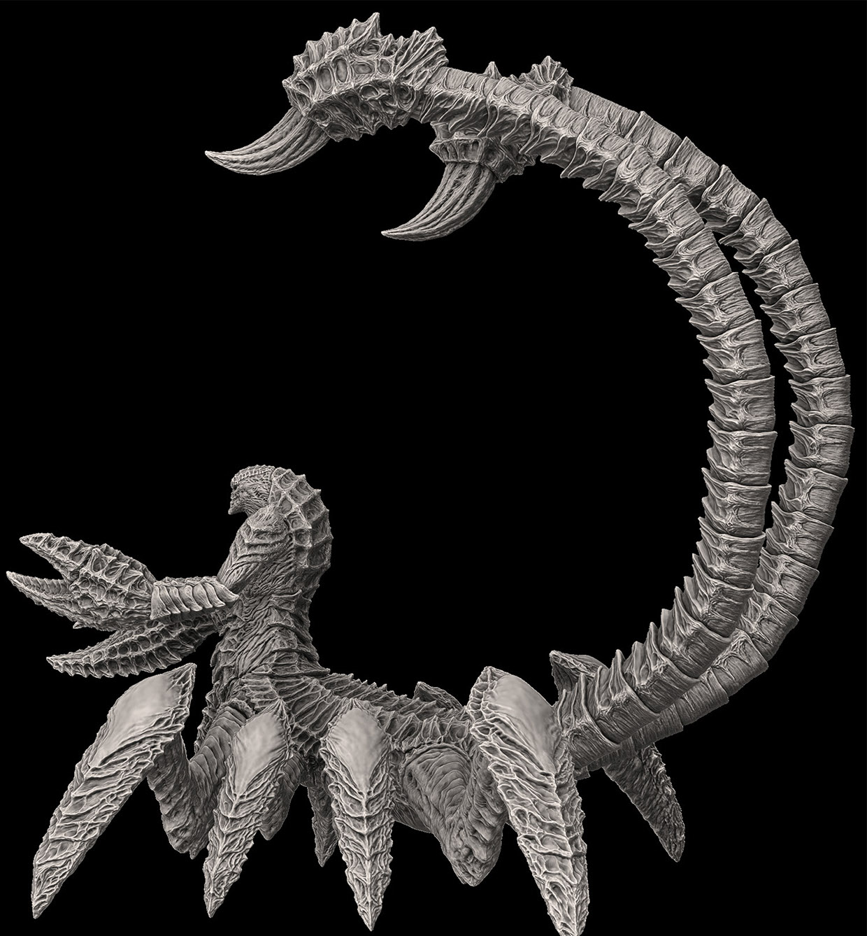 Arif K. Aly (arifkaly) - 3D Character Artist: Aqrabuamelu (Scorpion man)