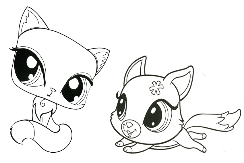 Littlest pet shop blogi: Lps värityskuvia / coloring pictures