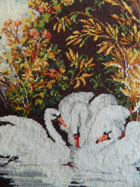 MAGAZIN GOBLEN - Goblenuri de vanzare - Vand Goblen: Goblen de vanzare - IDILA LEBEDELOR