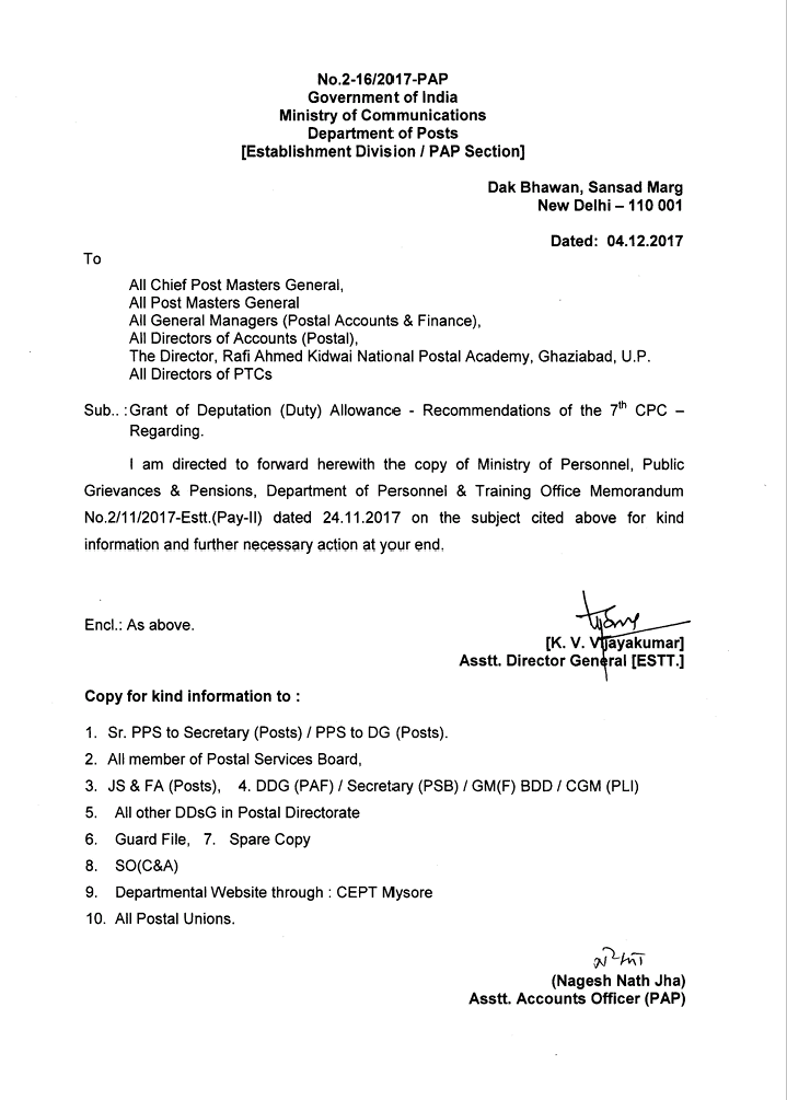 All India RMS &MMS Employees Union Group C