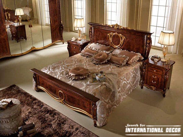 Italian charms bedrooms in classic style