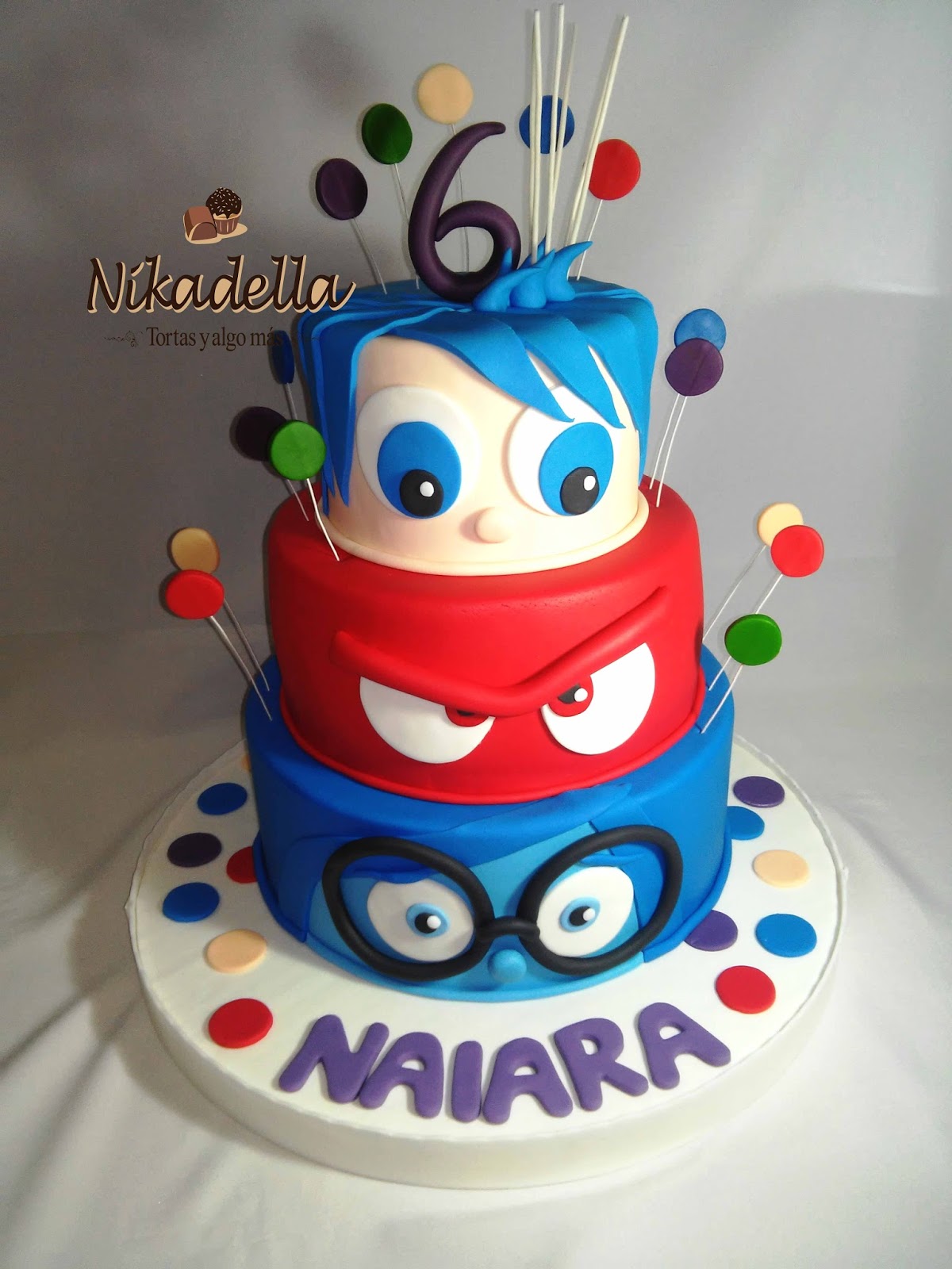 Nikadella: Torta Intensamente 6 años Naiara