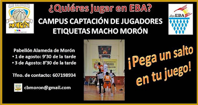 VIVE EL BASKET CON EDUARDO BURGOS: Captación Jugadores Etiquetas Macho Morón