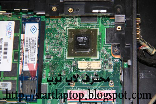 اسوس ASUS F6S عطل تقسيم الشاشه الى شاشات صغيره