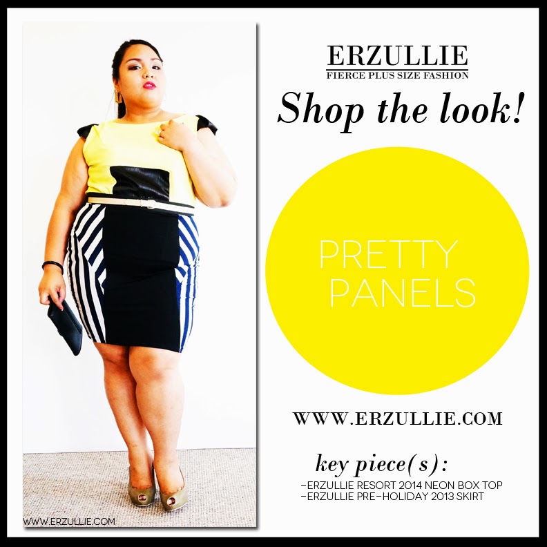 PLUS SIZE STYLE: PRETTY PANELS | ERZULLIE: FIERCE PLUS SIZE FASHION