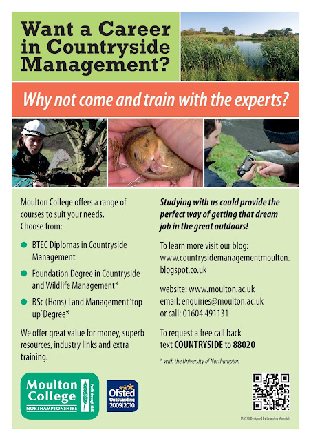 Moulton College Countryside Management: Want a Job in Countryside ...