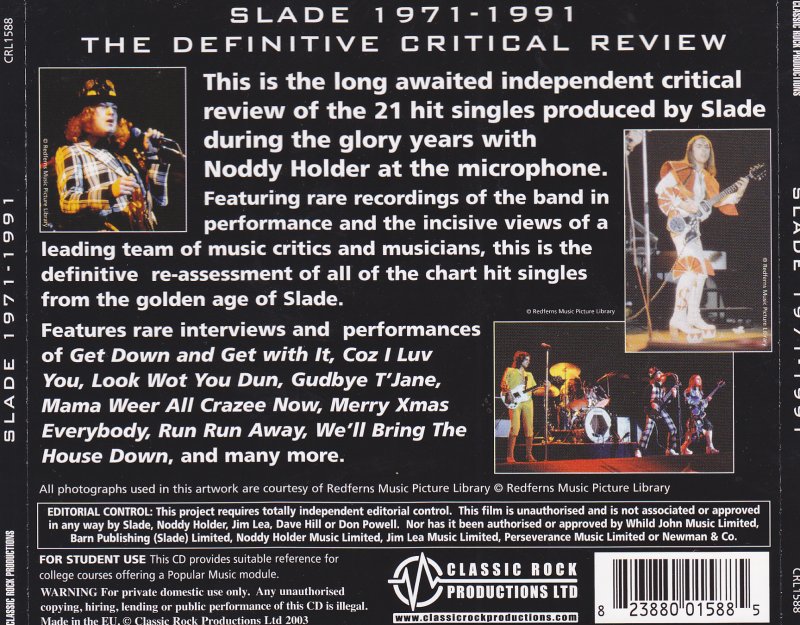 From Roots To Boots: The Slade Story