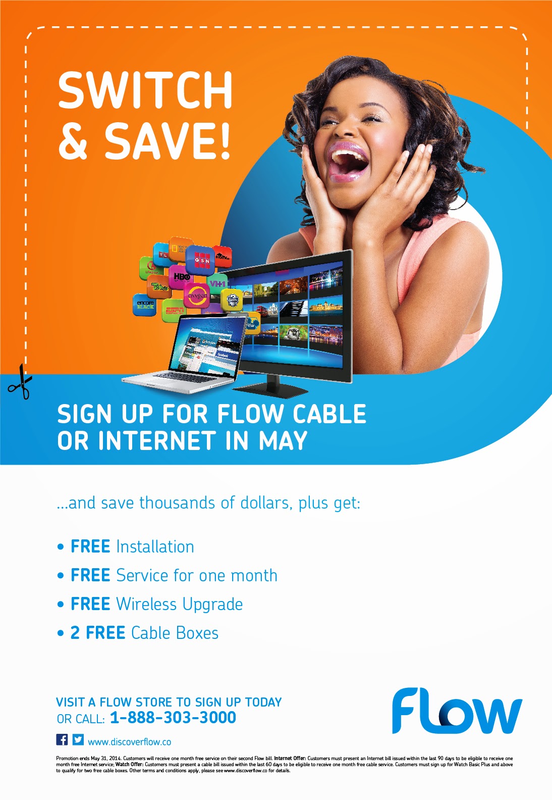 Flow Jamaica: Promotions