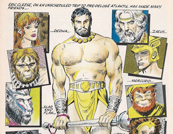 BEACH BUM COMICS : GRAY MORROW'S ADULT HE-MAN - EDGE OF CHAOS