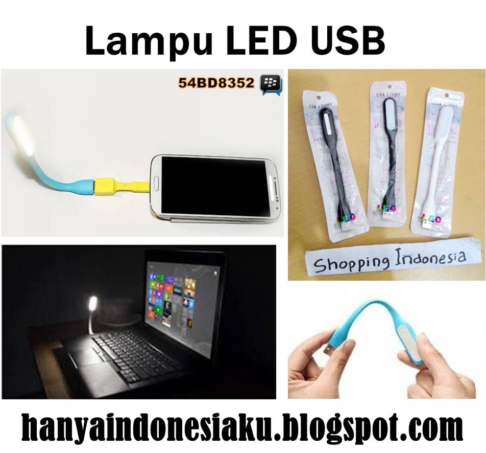 Lampu LED emergency portable USB , cocok dan mudah dibawa kemana saja ...