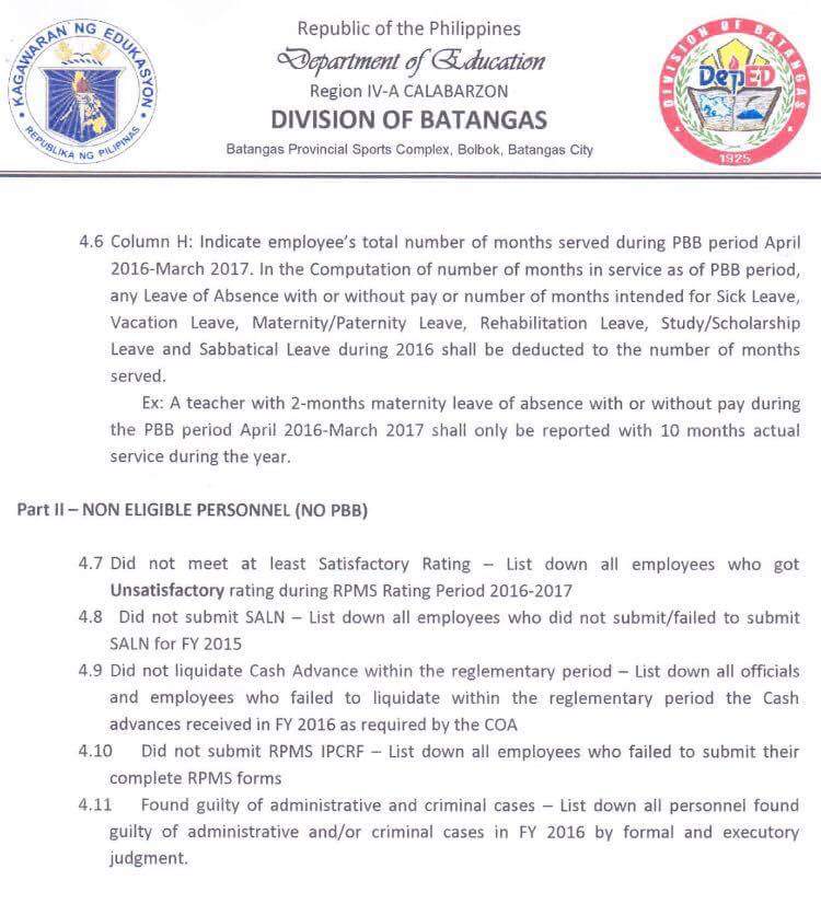 DepEd Memos, Orders & Results: 2017