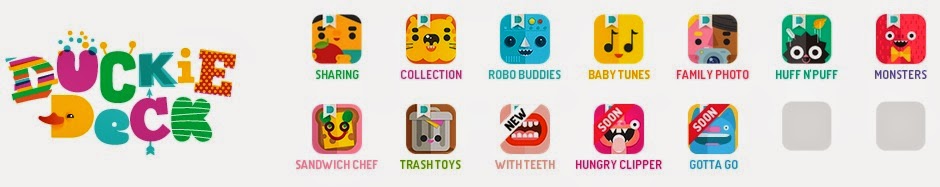 iPads y Autismo: app: Las apps de Duckie Deck!