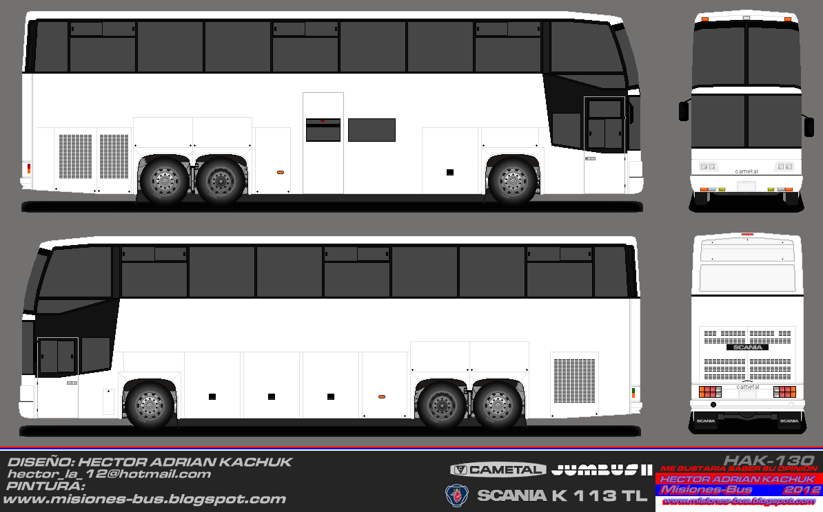 Dr Samuel Banda: ALGUNOS DISEÑOS DE OMNIBUS. Parte 20