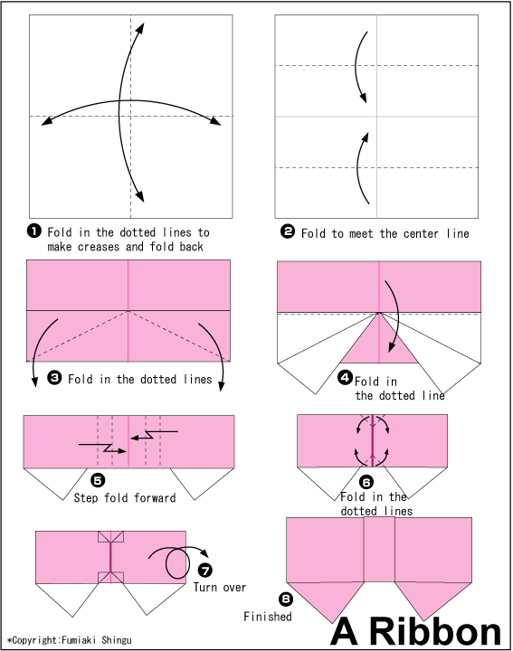 Christmas Wreath - Easy Origami instructions For Kids