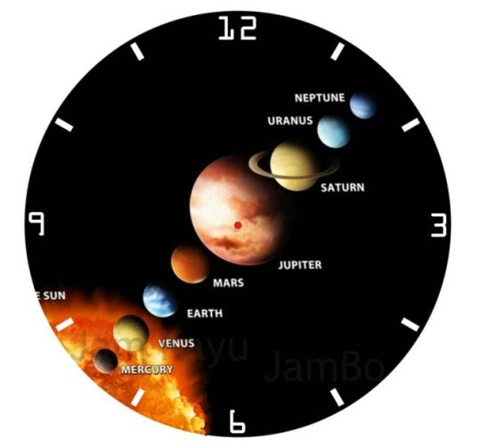 Jual jam dinding unik gambar karakter , bisa pesan custom: Jam dinding ...