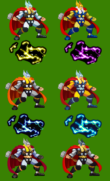 LOGANIR /// Mugen Projects: The Avengers and a little thing about Thor