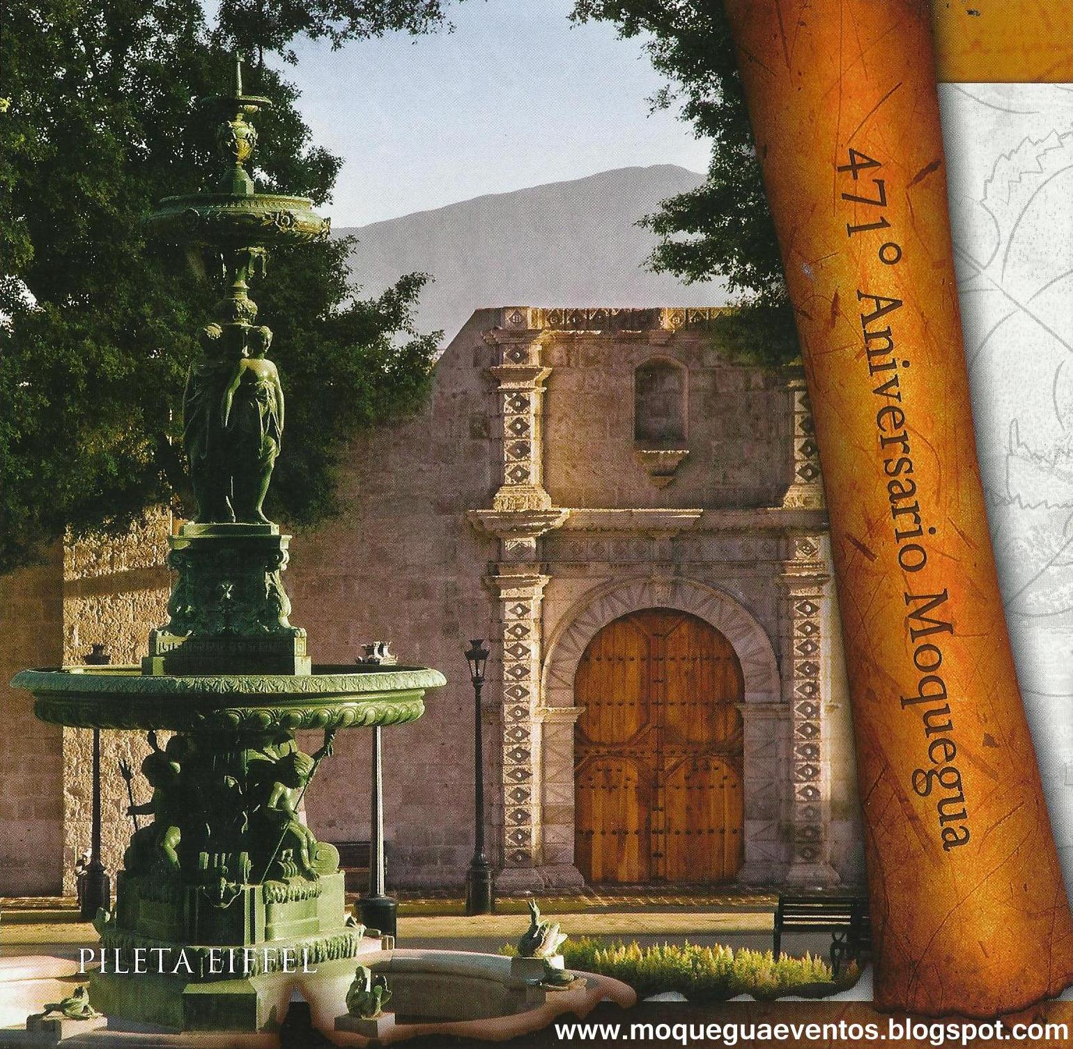 MOQUEGUA TURISMO: Programa Oficial por los 471° Aniversario de Moquegua