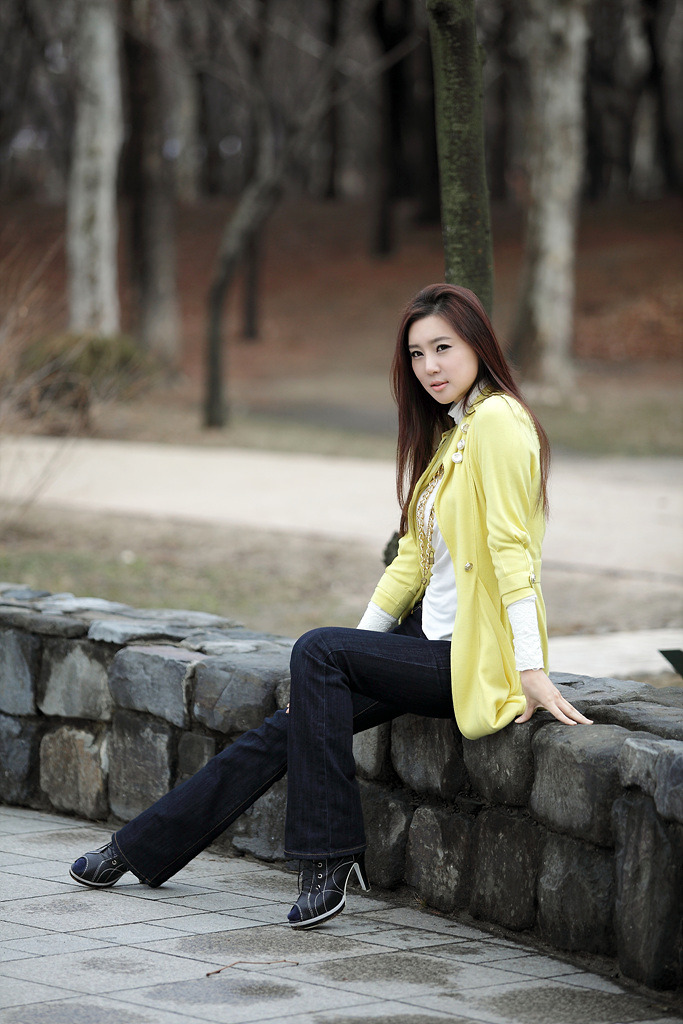 KONTES SEO: Choi Yu Jung - Very Beautiful Korean fashion in Autumn