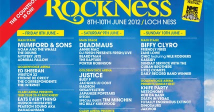RockNess 2012 announce more acts and stage by stage - MusicMafia