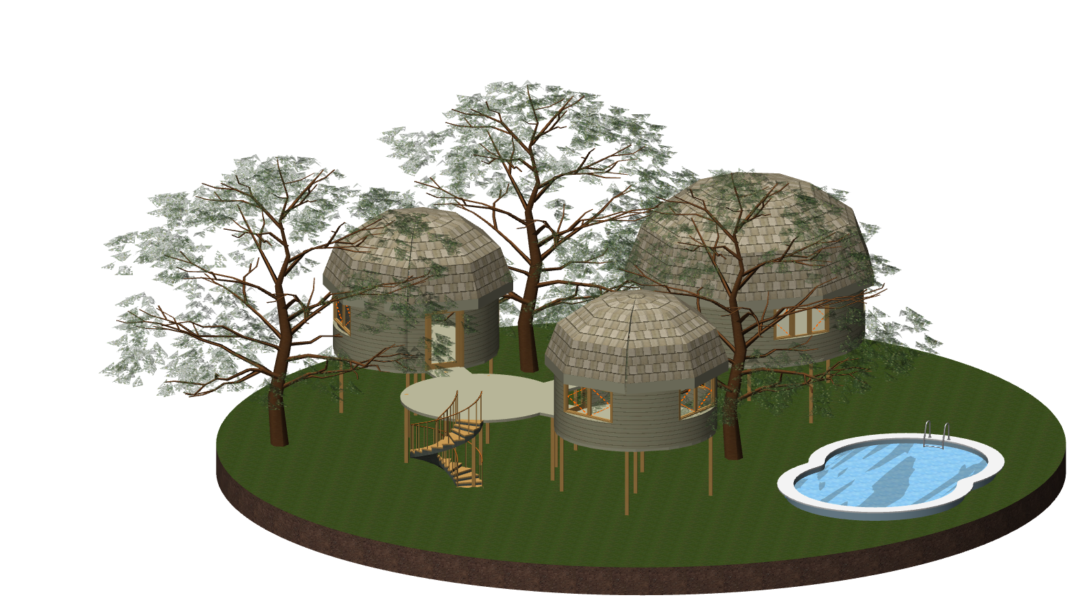 Architectural Media & Design: ArchiCAD Tree House