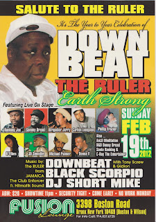 DDS BLOG: EVENTS : Downbeat The Ruler Earth Strong ~ Sunday 19 February ...