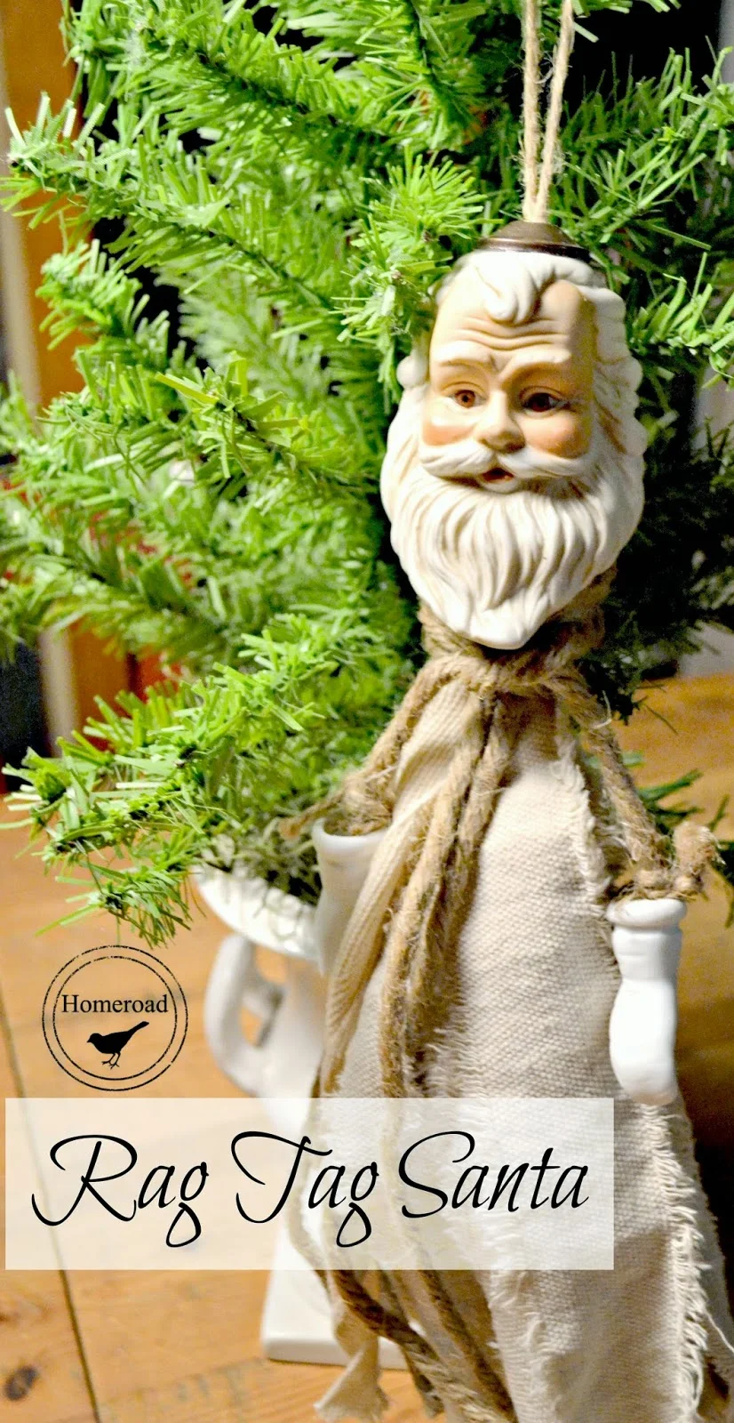 Rag Tag Santa Tassel