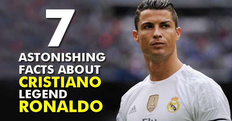 7 Facts About Cristiano Ronaldo That We Bet You Didn’t Know!