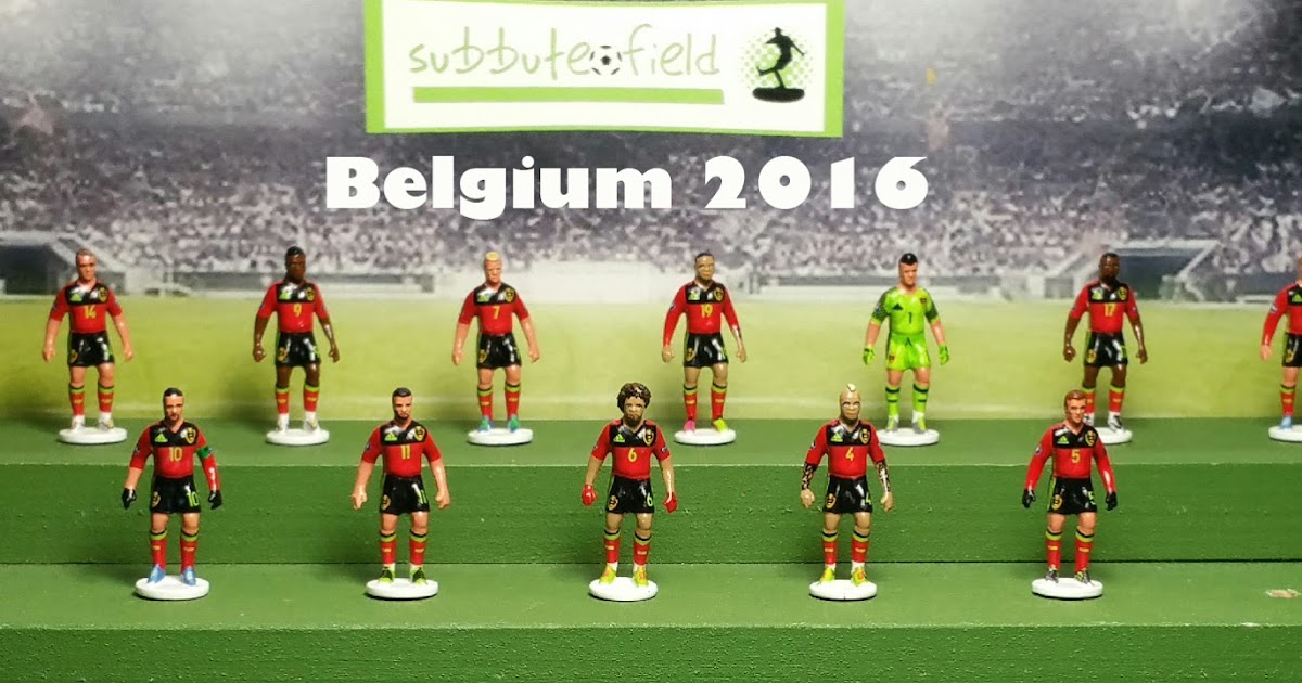 Subbuteo Field: New Decal Team - Belgium 2016-17
