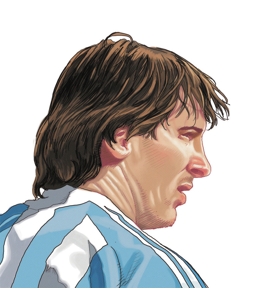 My Barbie Cartoon: Top Cartoon: Lionel Messi