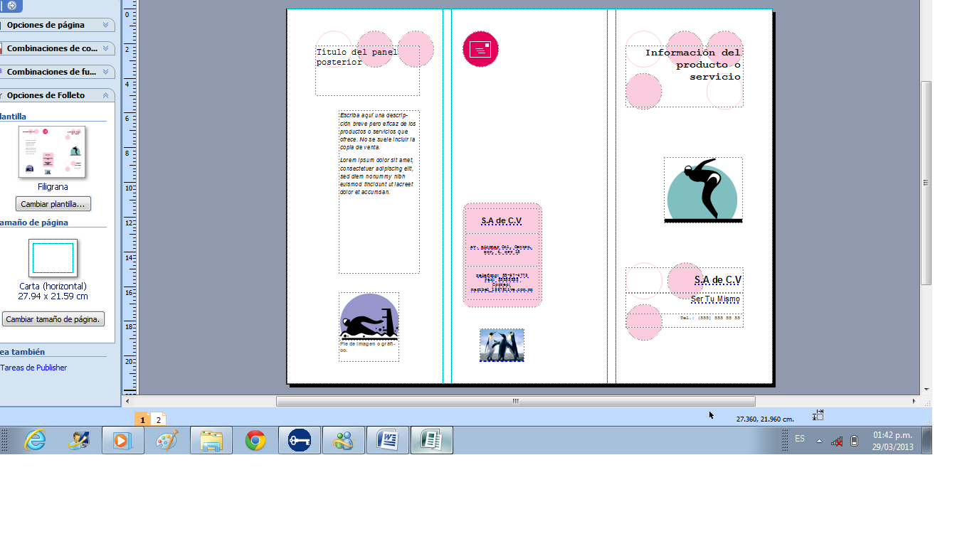 Dorian Maribel Blanco Blanco: Práctica 6 - Microsoft Publisher ...