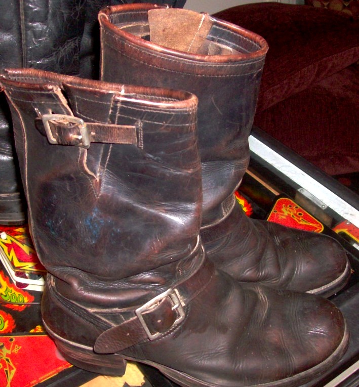 Vintage Engineer Boots: 1950'S HERMAN ENGINEER BOOTS