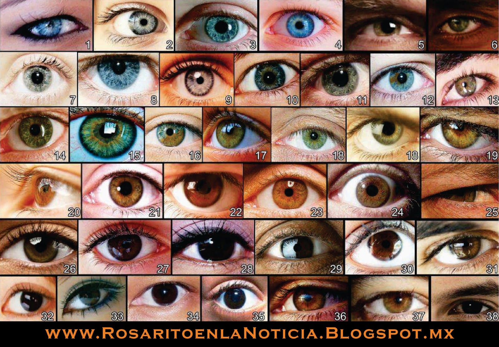 RTNoticias: Los colores de ojos más raros en seres humanos