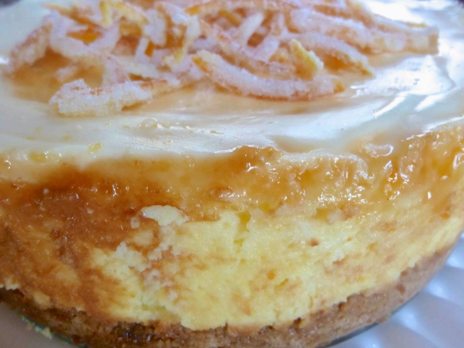Minneola Cheesecake with Amaretti Crust – Diary of a Mad Hausfrau