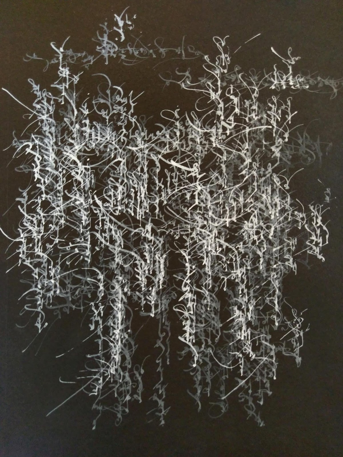 The New Post-literate: A Gallery Of Asemic Writing: Asemic Calligraphy ...